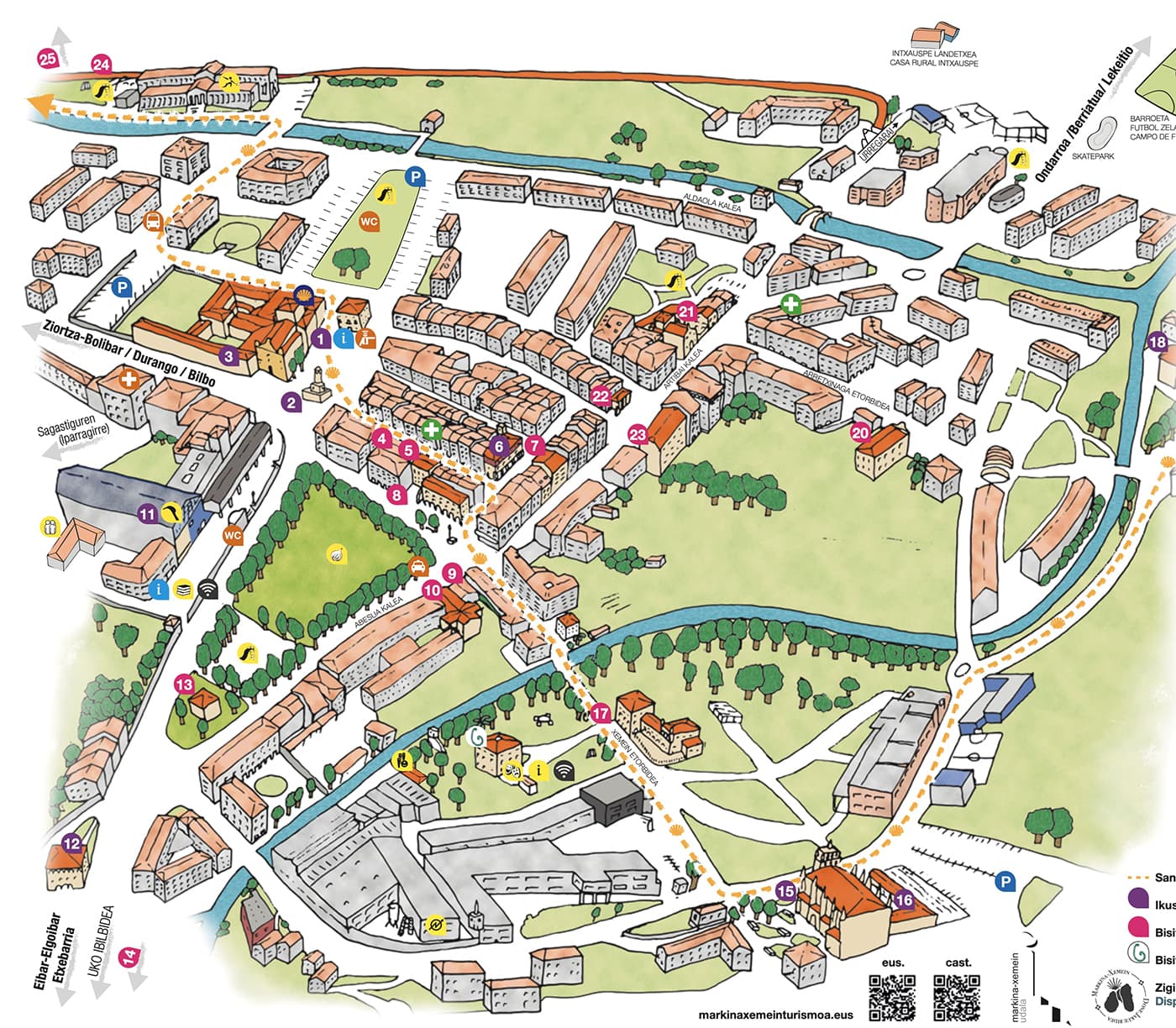 Plano - Markina-Xemein Turismo